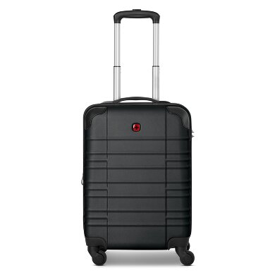 Wenger Amplar Evo 4 wheels Cabin suitcase S 53 cm Expandable black ...