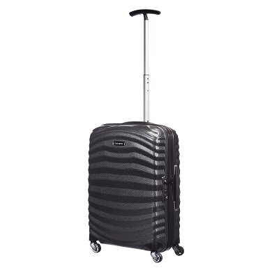 Samsonite Lite-Shock 4 wheels Cabin trolley 55 cm black | Bags.co.uk